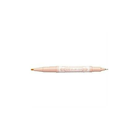 【商品詳細】ペールオレンジW12．2×D12．2×H140．7mm9．5g水性顔料インクなので、紙に書いても裏うつりしません。模造紙・画用紙・ダンボール等の紙に適しています。乾くと、水に流れない耐水性です。布・木・ガラス・プラスチック・金属...