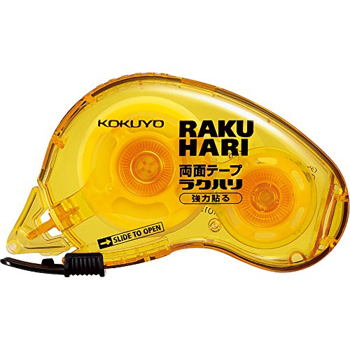 メーカー：コクヨ品番：T-RM1015JANコード：4901480286853はくり紙をはがす手間がなく、ゴミが出ない、ローラー式の両面テープ！テープのりのように、本体をスッと引くだけで、はくり紙を巻き取りながらテープを貼り付けるので、はが...