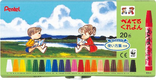 メーカー：ぺんてる品番：PTCR-20JANコード：4902506226525「ぺんてる くれよん 20色 使い方集付 PTCR-20」は、クレヨンの決定版です。濃く鮮やかで、なめらかな描き味。環境に優しい包装素材を使用。くれよんの技法を紹...