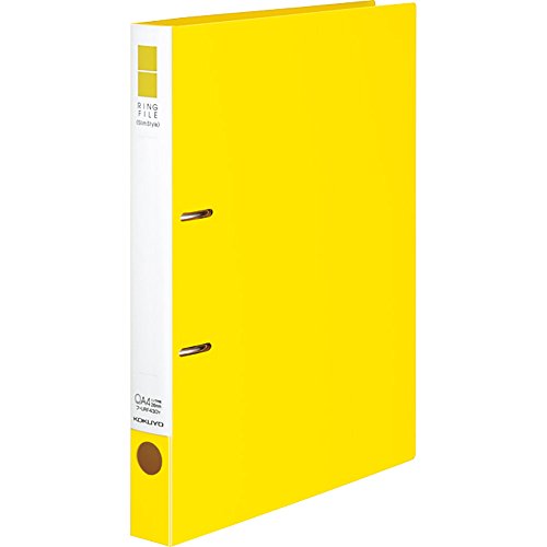 【商品詳細】【寸法】33×249×307mm【サイズ】A4-S【穴数】2穴【色】黄【リング内径】26mm【適正収容枚数】220枚閲覧や抜き差しする頻度が多い書類に。片手で軽くつまむだけでラクに開けられる！下側のリングを閉じると、上側のリング...