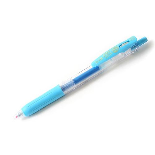 【商品詳細】品番：JJB15-LB書き味さらさら、インク色あざやか！ジェルボールペンの定番、サラサクリップ。●軸色／ライトブルー●インク色／ライトブルー●インキ種類／ゲルインク●ボール径／0．7mm●仕様／ラバーグリップ●仕様／バインダーク...