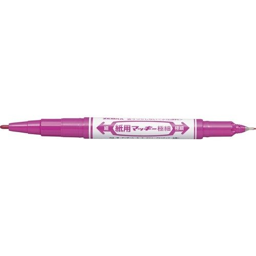 【商品詳細】インク色：赤紫線の太さ：[細]0.7?1.2mm[極細]0.5mm赤紫W12．2×D12．2×H140．7mm9．5g水性顔料インクなので、紙に書いても裏うつりしません。模造紙・画用紙・ダンボール等の紙に適しています。乾くと、水...