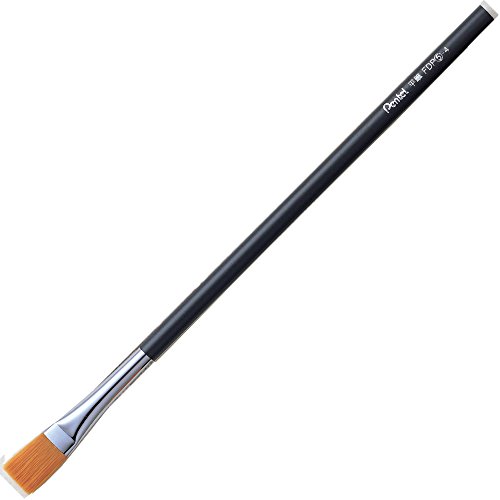 【商品詳細】ふで先タイプ:平筆大きさ:4号対象性別:対象性別:男女共用独自の製法による特殊毛材で穂先のまとまりが良く、耐久性に優れたデザイン筆。デザインから絵手紙まで幅広く使えます。樹脂えのぐにも適しています。（穂先が乾く前に必ず洗浄して下...