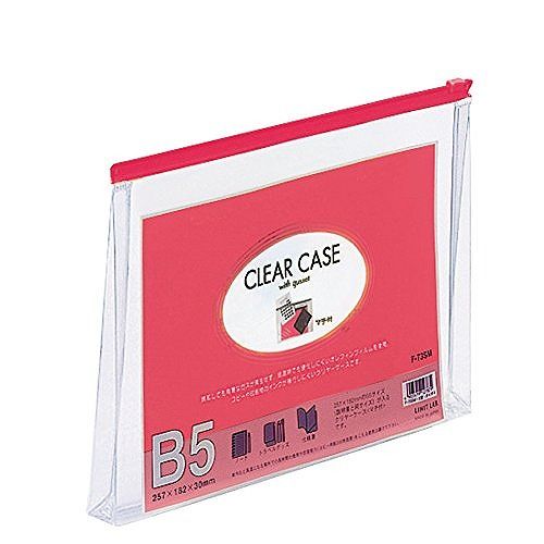 リヒト クリヤーケース マチ F-73SM アカJANコード4903419138974開閉しやすいスライドタイプファスナー。はっきりと中身が確認できる透明ケースオレフィン収容量：200枚◆S型【送料について】北海道、沖縄、離島は送料を頂きます。