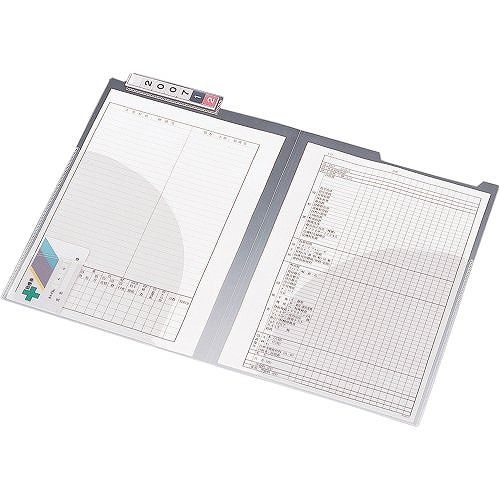 リヒトMED． カルテフォルダーWP A4 HK712JANコード4903419186326カルテや伝票類を両サイドのポケットにはさむ簡単収納のカルテフォルダー表紙：再生ポリプロピレン85％◆S型【送料について】北海道、沖縄、離島は送料を頂...