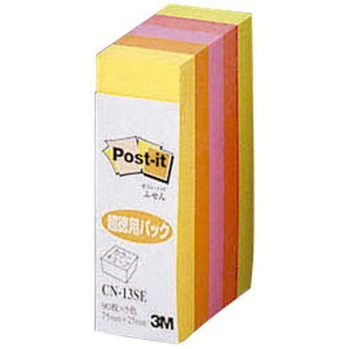 【商品型番】　CN-13SE　【商品説明】　●寸法／75×25mm●1冊／450枚●カラー／蛍光カラー5色●単位／1冊●メーカー品番／CN-13SE