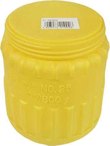 【商品型番】　P-NO25　【商品説明】　ポリ丸型容器：再生PE製。容量：800g