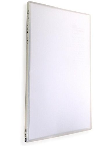 【商品型番】　G3101-1　【商品説明】　ポケット：20枚。A4判：横228×縦308mm。背巾：10mm。中紙なし。ポケットシート厚：0.04mm。PP製。