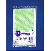 【商品型番】　PE-0309　【商品説明】　150×250mmL規格袋0．03ポリ袋◆入数：100枚