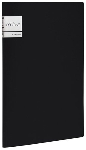 【商品型番】　AD-2645-BK　【商品説明】　書類をサッと出し入れすることができる便利なポケットが2枚（片面1ポケット／計4ポケット）に、大きめの内ポケットが1つ、小物の収納に丁度良いジッパーポケットが1つついた、薄型のファイルです。見...