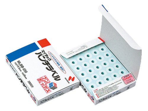 【商品型番】　MLBB-250　【商品説明】　材質：ポリエステルフィルム。外径：14.5mm内径：6mm。80シート入：2800片。