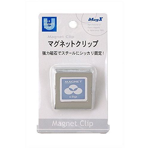 マグエックス マグネットクリップM MPS-MJANコード：4535627109110色:シルバー縦(mm):24横(mm):35保持枚数(A4コピー紙)(枚):80●強力なスチール製マグネットクリップです。●厚みのある書類や冊子などをとめ...