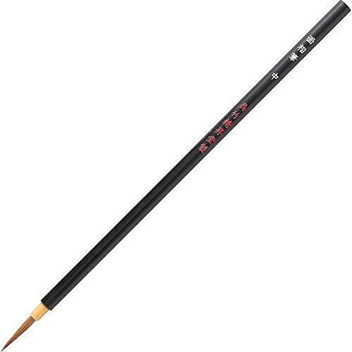 呉竹 面相筆 中 JA337-201SJANコード：4901427266603重量:9g茶毛:イタチ毛・馬毛【送料について】北海道、沖縄、離島は送料を頂きます。