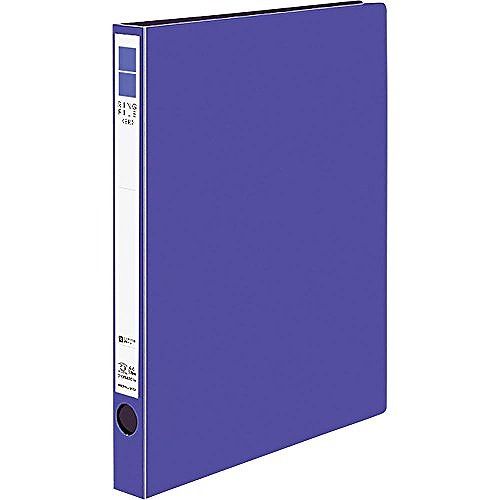 コクヨ リングファイルER フ-UR420VJANコード：4901480027005【寸法】 29×255×307mm【サイズ】 A4-S 【穴数】 2穴【色】 紫 【リング内径】 22mm【適正収容枚数】 170枚ワンタッチで開くリングを...