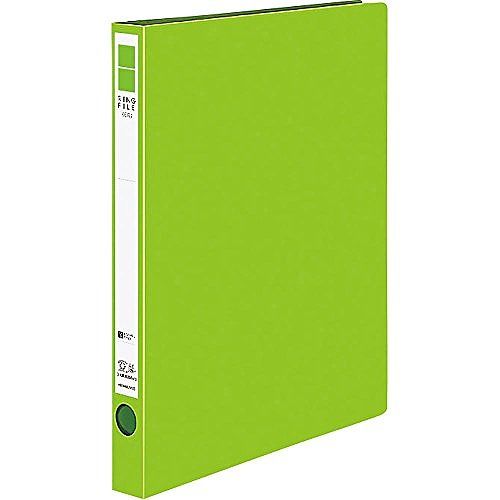 コクヨ リングファイルER フ-UR420YGJANコード：4901480027043【寸法】 29×255×307mm【サイズ】 A4-S 【穴数】 2穴【色】 黄緑 【リング内径】 22mm【適正収容枚数】 170枚ワンタッチで開くリン...