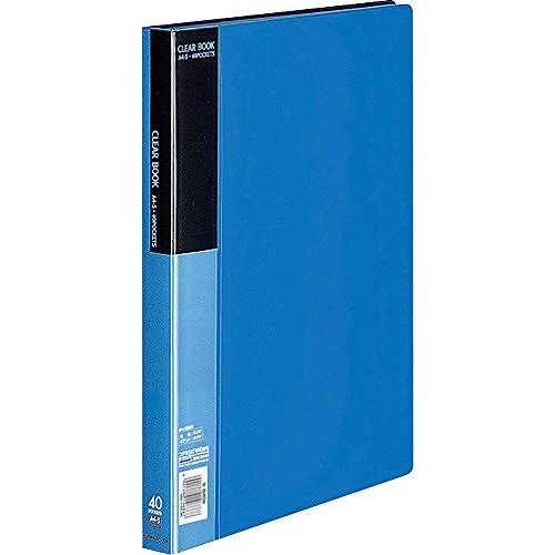 コクヨ クリヤーブックA4-S ラ-B40BJANコード：4901480146867【寸法】 27×232×307mm【サイズ】 A4-S 【ポケット枚数】 40枚コクヨの定番。スタンダードタイプのクリヤーブック固定式。●カラー:青●サイズ...