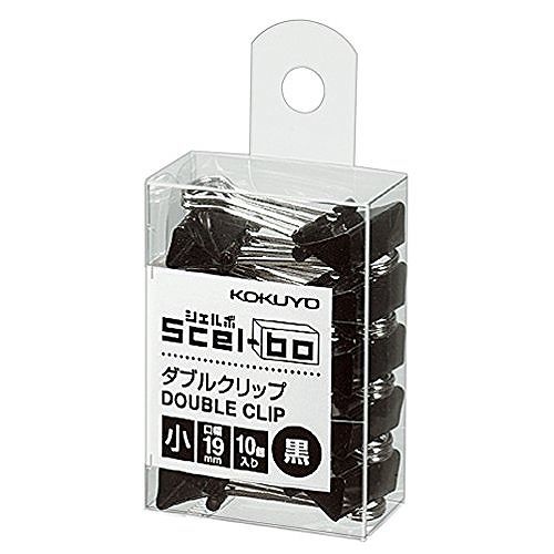 コクヨ ダブルクリップ ショウ 10個入 クリ-J35DJANコード：4901480239125種類:小口幅寸法:19●中身が見える収納PET箱に入った10個入り個箱タイプです。【送料について】北海道、沖縄、離島は送料を頂きます。