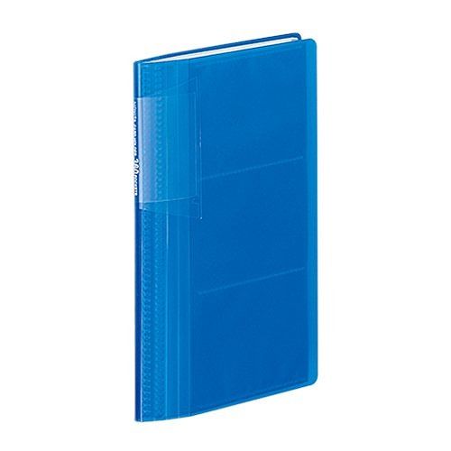 コクヨ カードホルダー ノビータ スリム メイ-N236BJANコード：4901480269795【寸法】 18×119×191mm【台紙枚数】 60枚 【収容数】 360名【色】 青背幅が変わるコクヨのノビータシリーズの名刺ホルダーです。...