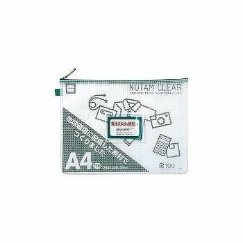 雲州堂 ノータム クリアーA4 グリーン UNC-A4-29JANコード：4901881042386【特長1】繊維の入ったクリアー生地で重い物でも安心【特長2】表示ポケット付き【対応サイズ】A4サイズ(345×260×15mm)【本体材質】...