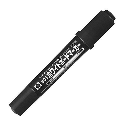 サクラ ホワイトボードマーカー ツイン 黒 WBK-T-49JANコード：4901881816161【本体サイズ】キャップ付き139×最大径19.4mm【インク】油性アルコール顔料【ペン先】中字・太字のツインマーカー【太字】角チップ【タイプ...
