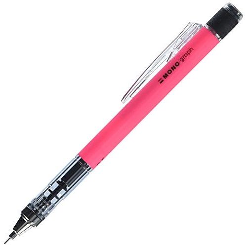 トンボ シャープモノグラフネオン0.5 ピンク DPA-134FJANコード：4901991059649トンボの「モノグラフ」は"書く"に加えて"消す"にもこだわったシャープ(^^)v 振って芯を出す"フレノック機構"のシャープペンとたっぷ...