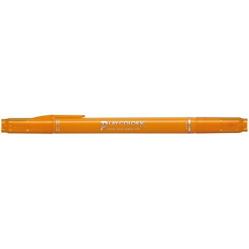 トンボ プレイカラーK ヤマブキイロ WS-PK04JANコード：4901991647150細かい字もつぶれない超極細芯と、固めで丈夫な太芯のツインタイプです。●0.3mmの超極細芯と0.8mmの太芯を採用しています。 使い分けてノートや手...
