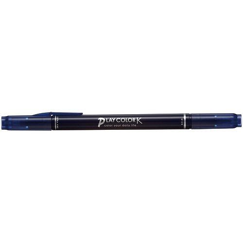 トンボ プレイカラーK ネイビー WS-PK42JANコード：4901991647280細かい字もつぶれない超極細芯と、固めで丈夫な太芯のツインタイプです。●0.3mmの超極細芯と0.8mmの太芯を採用しています。 使い分けてノートや手帳を...