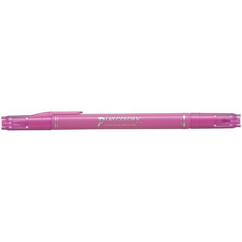 トンボ プレイカラーK キャンディピンク WS-PK79JANコード：4901991647426細かい字もつぶれない超極細芯と、固めで丈夫な太芯のツインタイプです。●0.3mmの超極細芯と0.8mmの太芯を採用しています。 使い分けてノート...