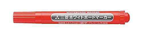 三菱鉛筆 ホワイトボードマーカー 赤 PWB2M 15JANコード：4902778281178ホワイトボード、金属、樹脂などの各種素材に筆記可能です。色：赤タイプ：細字インク色：赤太さ×長さ(mm)：12.4×104.2質量(g)：6.1描...