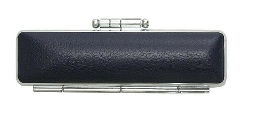 サンビー 印鑑ケース フォーマル IB-FO1211JANコード：49624220535752cmx3.3cmx9cm【本体】ABS樹脂【付属】朱肉付【収納できる印鑑サイズ】12mm丸×60mm丈【本体色】ネイビー【送料について】北海道、沖...