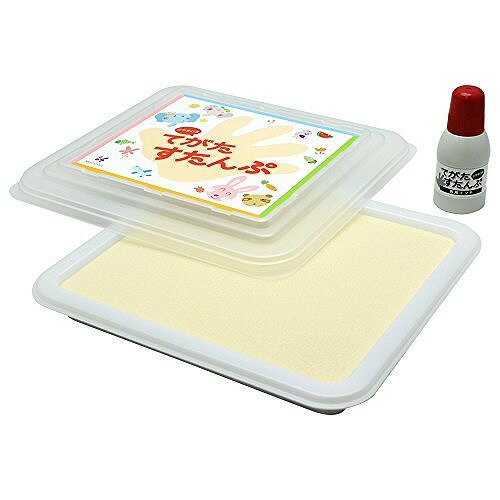 シャチハタ 手形スタンプセット ピンク HT-AS-PJANコード：497405211618621.64cm×19.59cm×3.51cm●布にも押せる特殊インキと大型スポンジパッドのセット。●インキには色紙やアルバムなどの紙にはもちろん、...