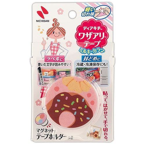 ニチバンワザアリテープミルキーカラーピンクDK-WAN2511HJANコード：4987167086817商品サイズ(幅×奥行×高さ)：7.5cm×2.8cm×13cm内容量：1個【送料について】北海道、沖縄、離島は送料を頂きます。