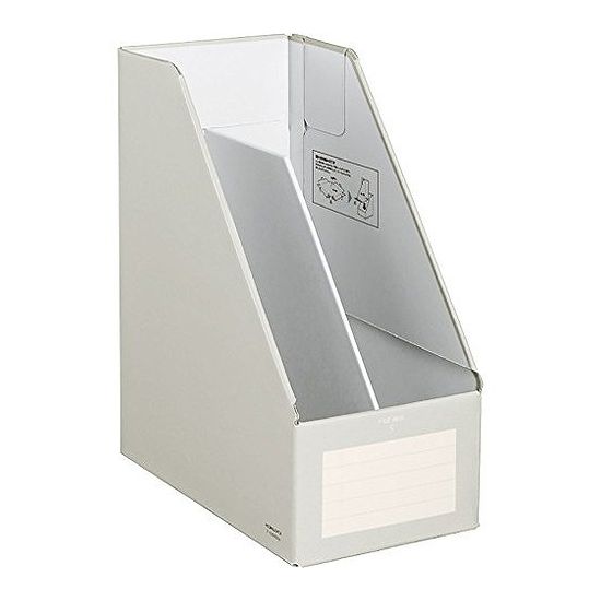 コクヨ ファイルボックス S ワイドタイプ フ-EW450M 1冊JANコード：4901480279350背幅が広く仕切り付き。クリップボードや封筒の整理にも最適。端面を折り返しており、強度も抜群です。●サイズ／A4ワイド●寸法／幅150×...