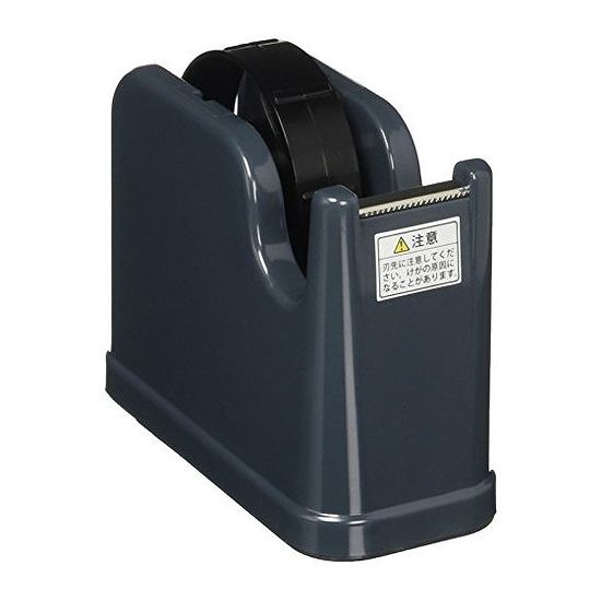 ナカバヤシ テープカッターグレー NTC-201N 1個JANコード：4902205565185◆シンプルで丸みのあるデザインの軽量テープカッター◆約690gの軽量ボディー◆底面には滑り止めの粘着シート付き　【仕様】本体寸法：幅139×奥行...