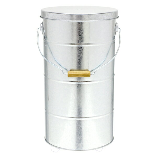 ●素材のトタン材は光を通さないため、お米の乾燥を防ぎ、防虫にも優れています。●二重構造のフタは中の空気が密封されて外気に触れにくいため、お米の鮮度を維持します。●お米を取り出しやすく、汚れても水洗いしやすい丸型デザインで清潔に保管できます。...