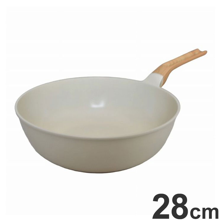 【商品説明】 炒め物はもちろん、煮込み料理や汁気のある料理も作れる深型フライパンです。 耐久性に優れ、かつ食材がこびりつきにくいセラミックコーティングが施されています。 PFOAフリーなので人体にも環境にも優しく、安心してお使いいただけます...