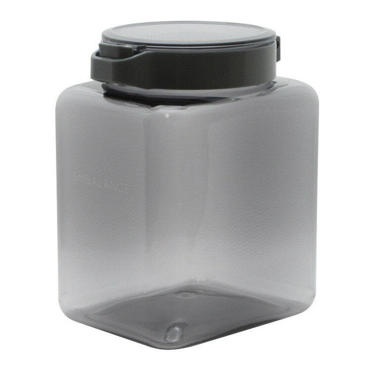 【商品説明】ワンタッチ開閉のコンテナ1.6Lです。調味料やお出汁パック、コーヒー豆、紅茶などの茶葉、シリアルなど食品を入れるのに丁度良いサイズです。プラスチックに独自技術を施したエンバランス加工が施されているので、鮮度や風味を保つことができ...