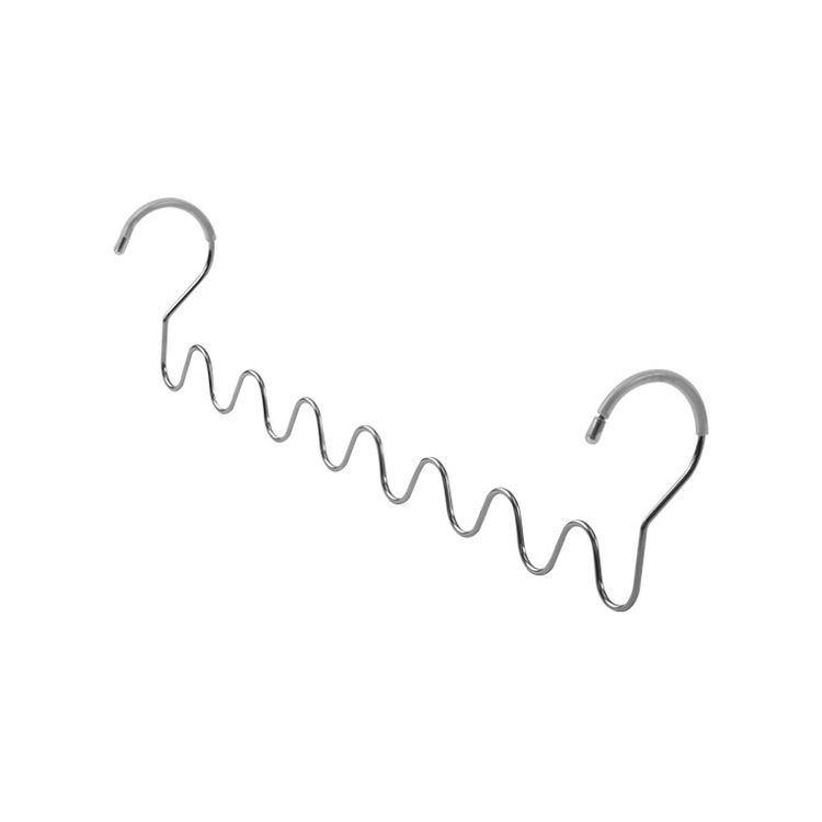 【商品説明】 丈夫で錆びに強いステンレス製の8連ハンガーホルダーです。 ハンガーが風によって動いたり偏ったりするのを防ぎます。 クローゼットのバーに掛けて、吊り下げ収納としても最適です。 竿やバーからずれにくい滑り止め付きです。 【商品情報...