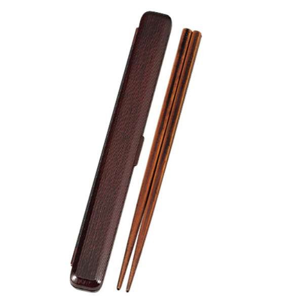 【商品説明】木のぬくもり溢れる、箸・箸箱セットです。お箸は天然木で手に馴染みます。お箸の長さは男性の方でも使いやすい22.5cmです。安心の日本製です。【商品情報】■サイズ箸箱：約 幅23.9×奥行2.9×高さ1.5（cm）　箸：約 22....