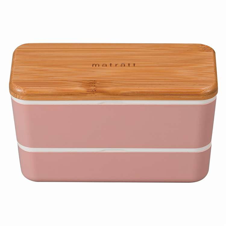 【商品説明】スウェーデン語でお皿を意味するモースレランチシリーズです。ナチュラルな竹の蓋の北欧風2段ランチボックスです。容量たっぷりの730mlサイズで男性のかたにもお勧めです。抗菌加工が施されているので、直接食材を入れてもお使いいただけま...