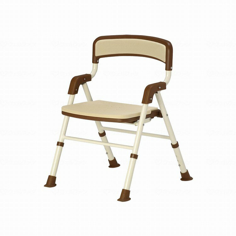 シックでおしゃれなブラウンを基調としたカラーリング○座面、背もたれクッション付きで、座り心地がアップ。○安全性を重視したSGマークつきの製品です。安全性と座り心地に優れ、安心・快適な入浴をサポート簡単に折りたため、コンパクトに収納可能。・脚...