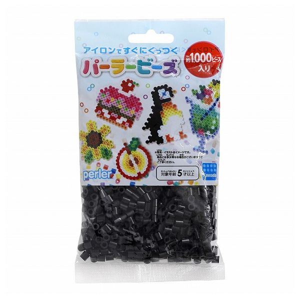 【商品特長】パーラービーズ 単色 No．5018 くろ　●約1000P入り【仕様】【対象年齢】5歳【安全基準】CE【生産国】中国【主な材質】プラ：袋：PP＆PE【送料について】北海道、沖縄、離島は送料を頂きます。