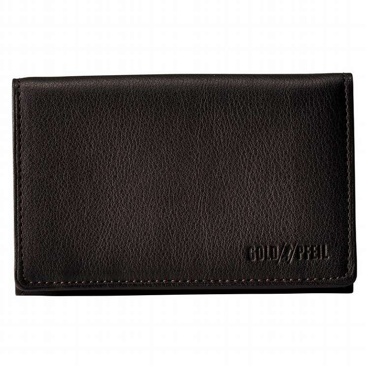 【商品詳細】手触りの良いソフトな牛革を使用し、内作りにワインカラーの革を用いて、おしゃれな感覚に仕上げました。名刺入・カード入×各2室、ポケット×1室。材質:牛革生産国:日本【代引きについて】こちらの商品は、代引きでの出荷は受け付けておりま...