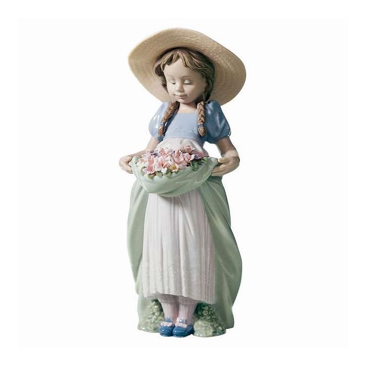 【商品詳細】スカートいっぱいに摘まれた花が美しい人気作品です。お花を自慢するかのような少女の表情に、おもわず微笑んでしまいます。材質:磁器生産国:スペイン【代引きについて】こちらの商品は、代引きでの出荷は受け付けておりません。【送料について...