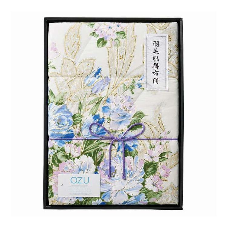 【商品詳細】古代からの大阪泉州の港町「OZU:小津（おづ）」として栄えてきた「泉大津」で作られた寝具です。内容:ふとん（約1500×2100mm）×1原産国:日本【代引きについて】こちらの商品は、代引きでの出荷は受け付けておりません。【送料...