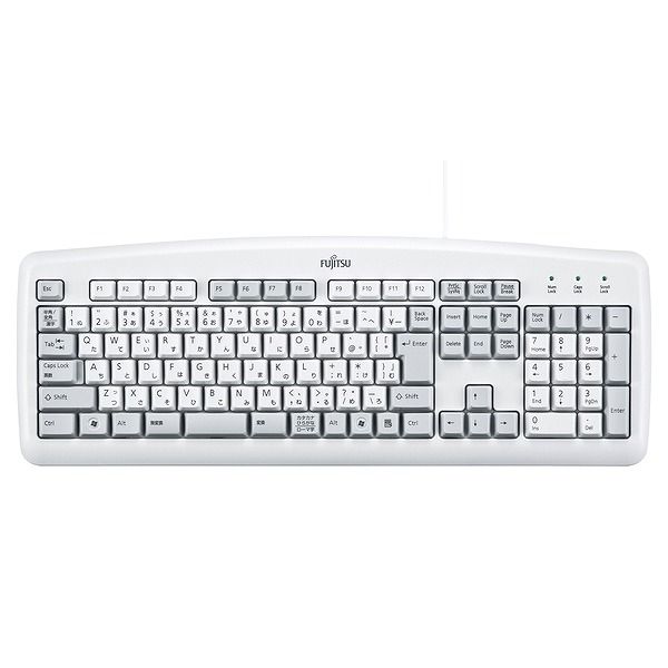 【商品詳細】キーボードカバー(富士通ESPRIMO日本語キーボード用)●富士通 ESPRIMO 日本語キーボード用キーボードカバーです。●破れにくく、丈夫な素材。復元性にも優れています。●ソフトタッチで、手にやさしい。腱鞘炎を防ぐ効果もあり...