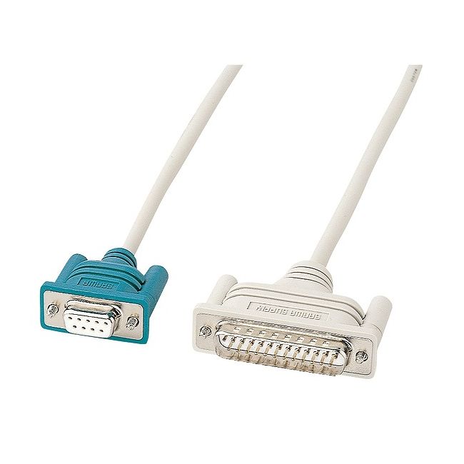 【商品詳細】DOS/Vパソコン本体とモデム等の周辺機器（DCE）を接続する際、またターミナルアダプタ（TA）を接続するケーブル。●DOS/Vパソコン本体とモデム等の周辺機器（DCE）を接続する際、またターミナルアダプタ（TA）を接続するケー...