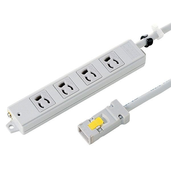 【商品詳細】3P抜け止めマグネット、ハーネスプラグ付き・4個口5m。●3P抜け止め、VCTケーブル仕様の4個口タップです。●通電ランプ付き●マグネット付き●熱に強い二重構造ケース●ハーネスプラグ●エコ対応（RoHS対応）「RoHS指令」に基...