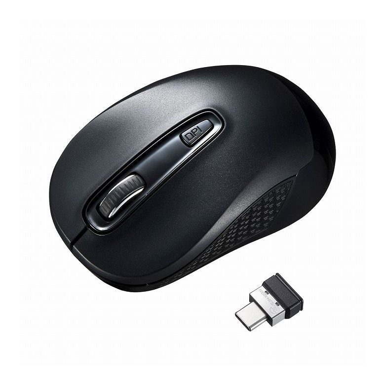 【商品特長】●Type-C対応レシーバー搭載のブルーLEDマウスです。●対称形で使いやすい、シンプルなワイヤレスマウスです。●手によくフィットする形で長時間操作にも最適です。また、左右対称形マウスなので、右手でも左手でも使用できます。●赤色...