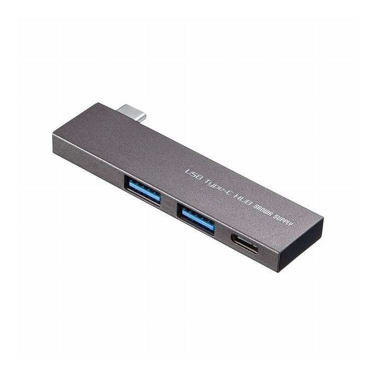 【商品特長】USB Type-Cコネクタ搭載のUSB3.2 Gen1×2ポート、USB Type-C×1ポートの超スリムなコンボタイプ。シルバー。●パソコンに直付けできる超スリムなUSB Type-Cハブです。●高級感のあるアルミボディです...